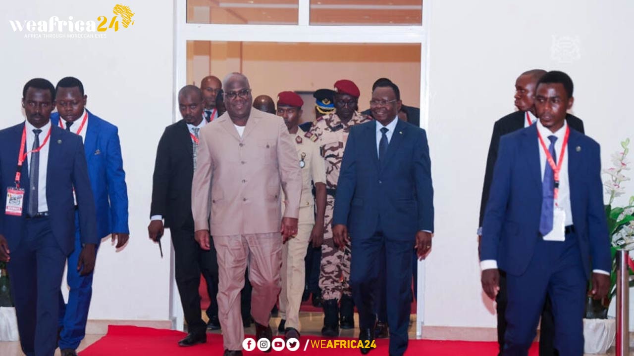 Visit of DRC President Félix Tshisekedi to Chad.. Acknowledgement of ... Visit of DRC President Félix Tshisekedi to Chad.. Acknowledgement of ...